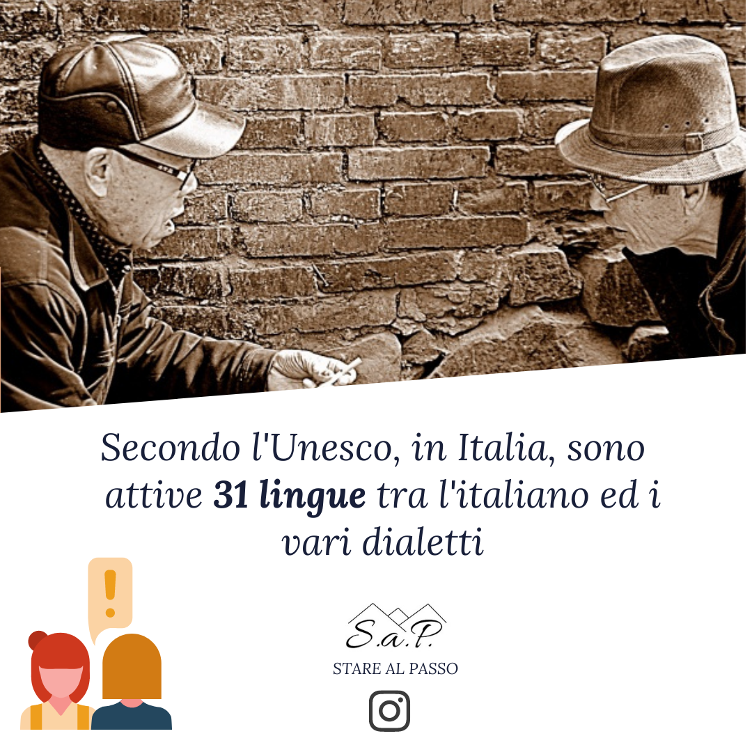 Dialetti italiani: In Italia si parlano 31 lingue – Stare al Passo